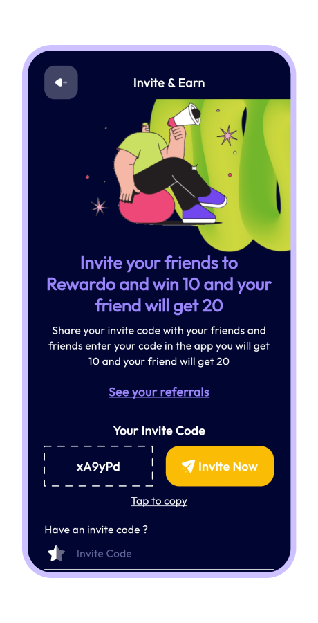 Rewardo : Flutter Quiz Rewarding & Earning App for iOS and Android with Admin Panel by N_Codes_Lab